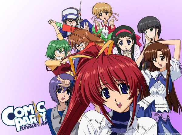 Comic Party - lista doppiatori ufficiali, per il nuovo anime di Man-Ga ...