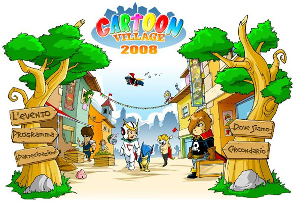 Programma e comunicato di Cartoon Village 2008 | AnimeClick