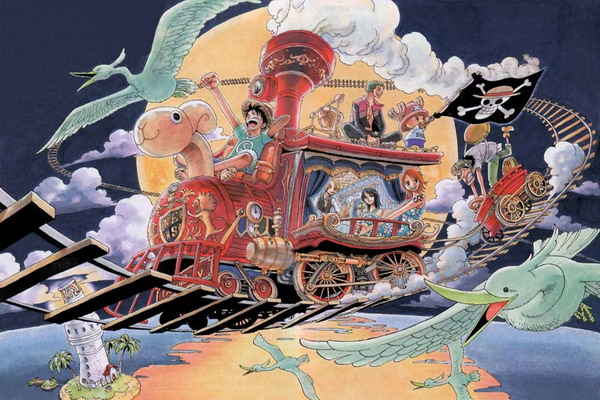 One Piece va all'arrembaggio della Yamanote! | AnimeClick
