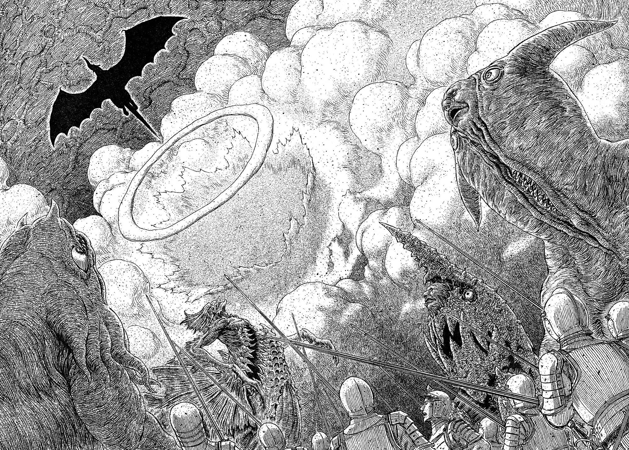 Riprende la serializzazione di Berserk: splendide tavole in anteprima ...