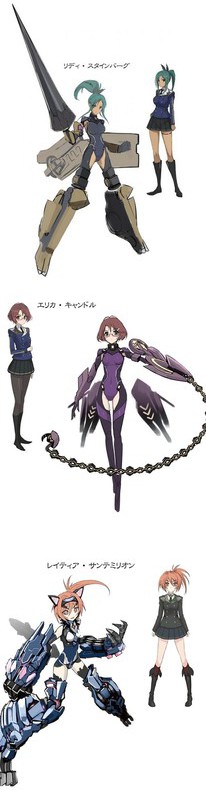 La Novel Hundred diviene Anime tra scuola, mecha e belle ragazze ...